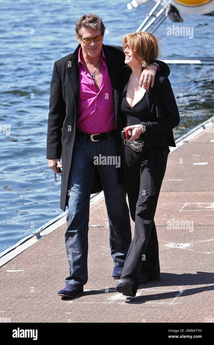 Exklusiv!! David Hasselhoff und seine neue Freundin Kimberly Stevens ...