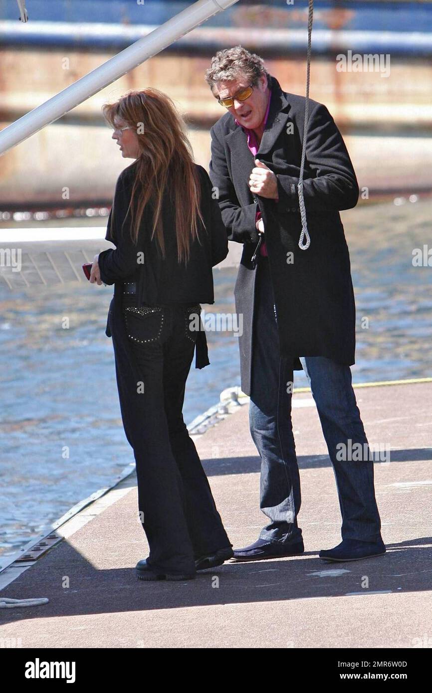 Exklusiv!! David Hasselhoff und seine neue Freundin Kimberly Stevens ...