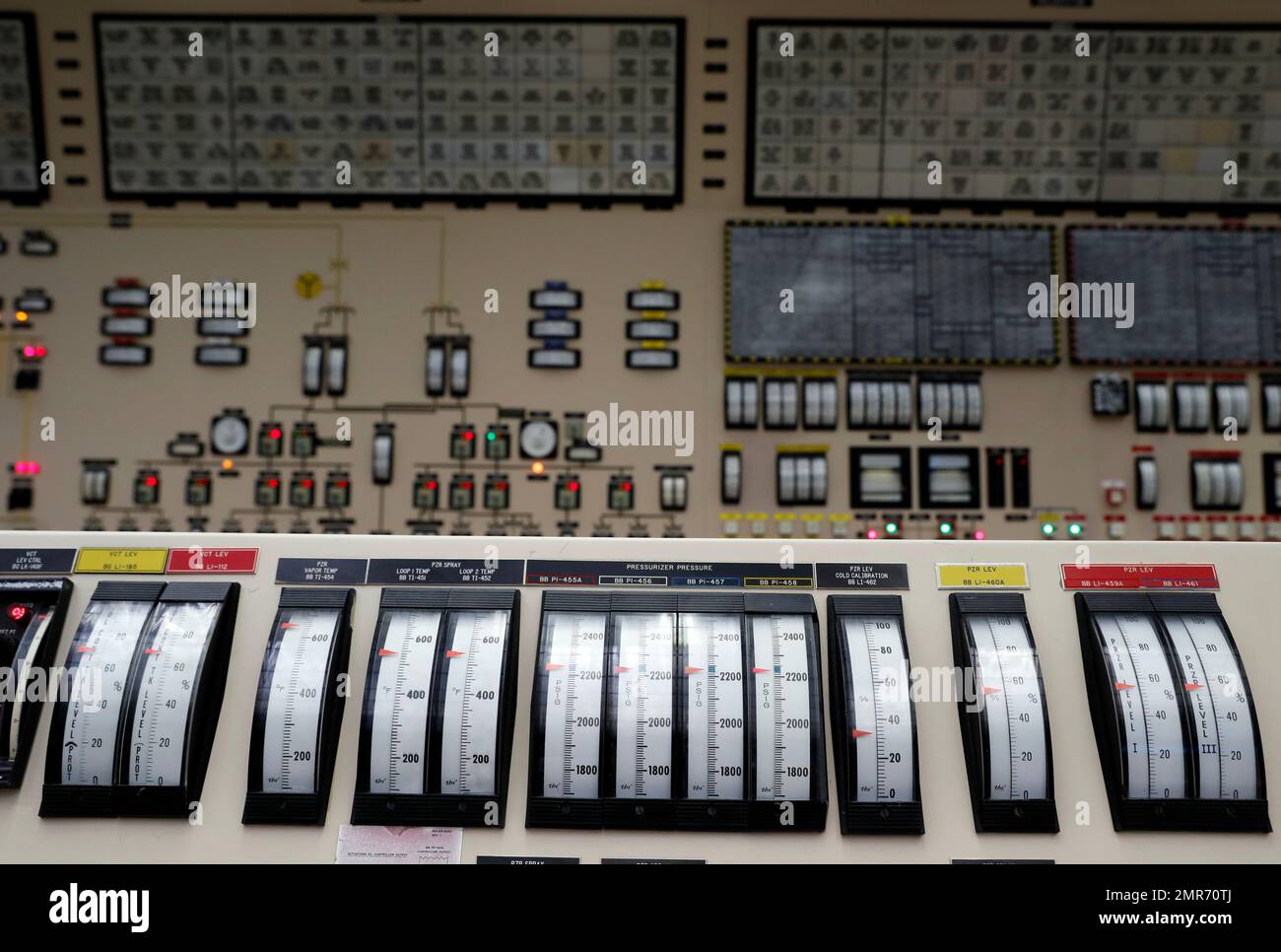 A control room simulator used for training is seen at the Callaway ...