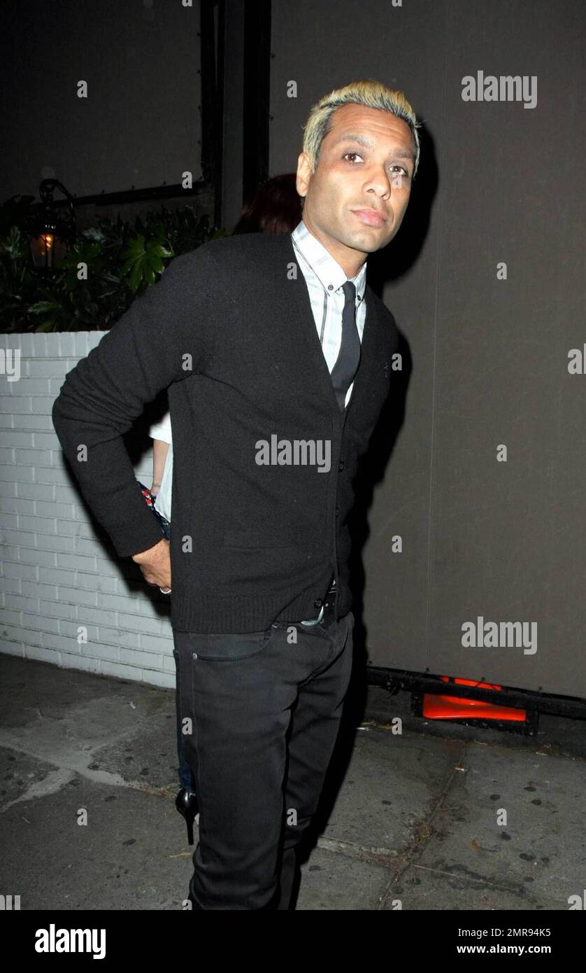 Tony Kanal besucht die Launch Party im Chateau Marmont für Charlotte ...