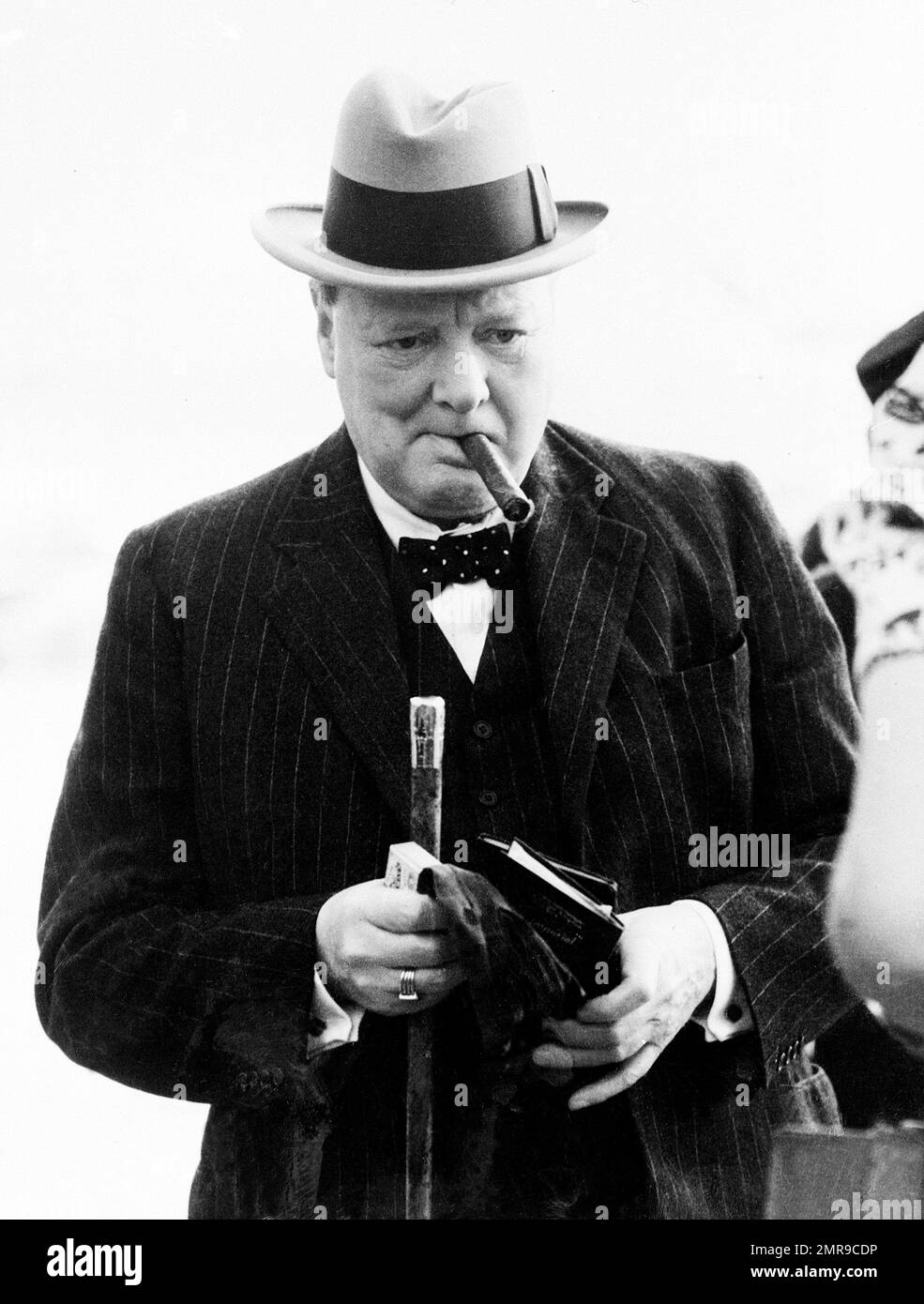 FILE - This Aug. 23, 1939 file photo shows Winston Churchill. A cigar ...