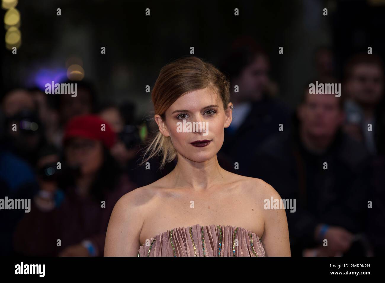 Actress Kate Mara poses for photographers upon arrival at the premiere ...