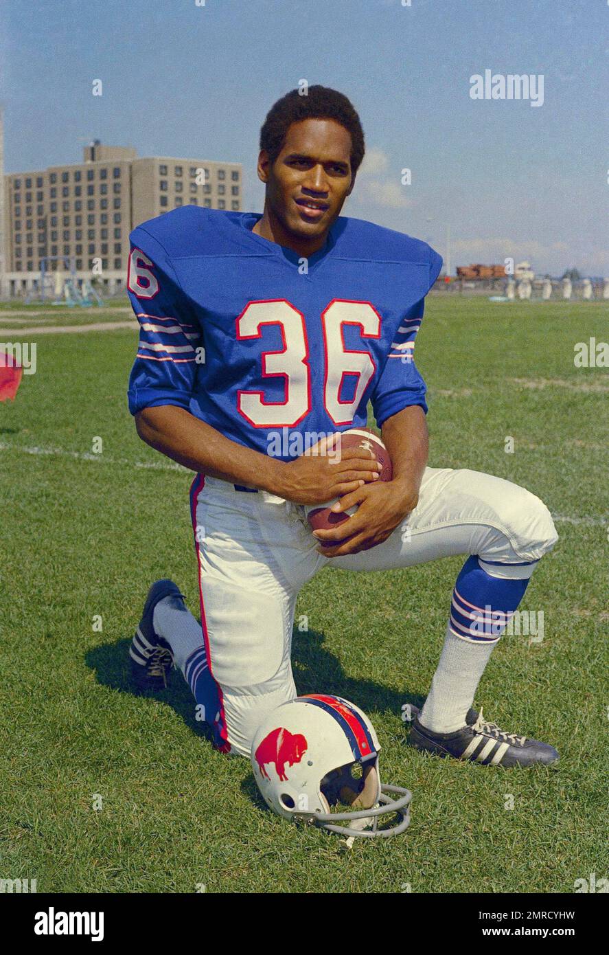FILE - In this 1969 file photo, shows O.J. Simpson, football player for ...