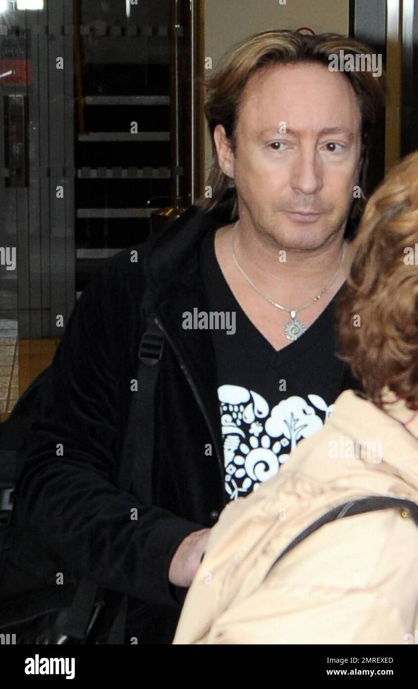 Der Sohn von John Lennon und seine erste Frau Cynthia Powell, Sängerin ...