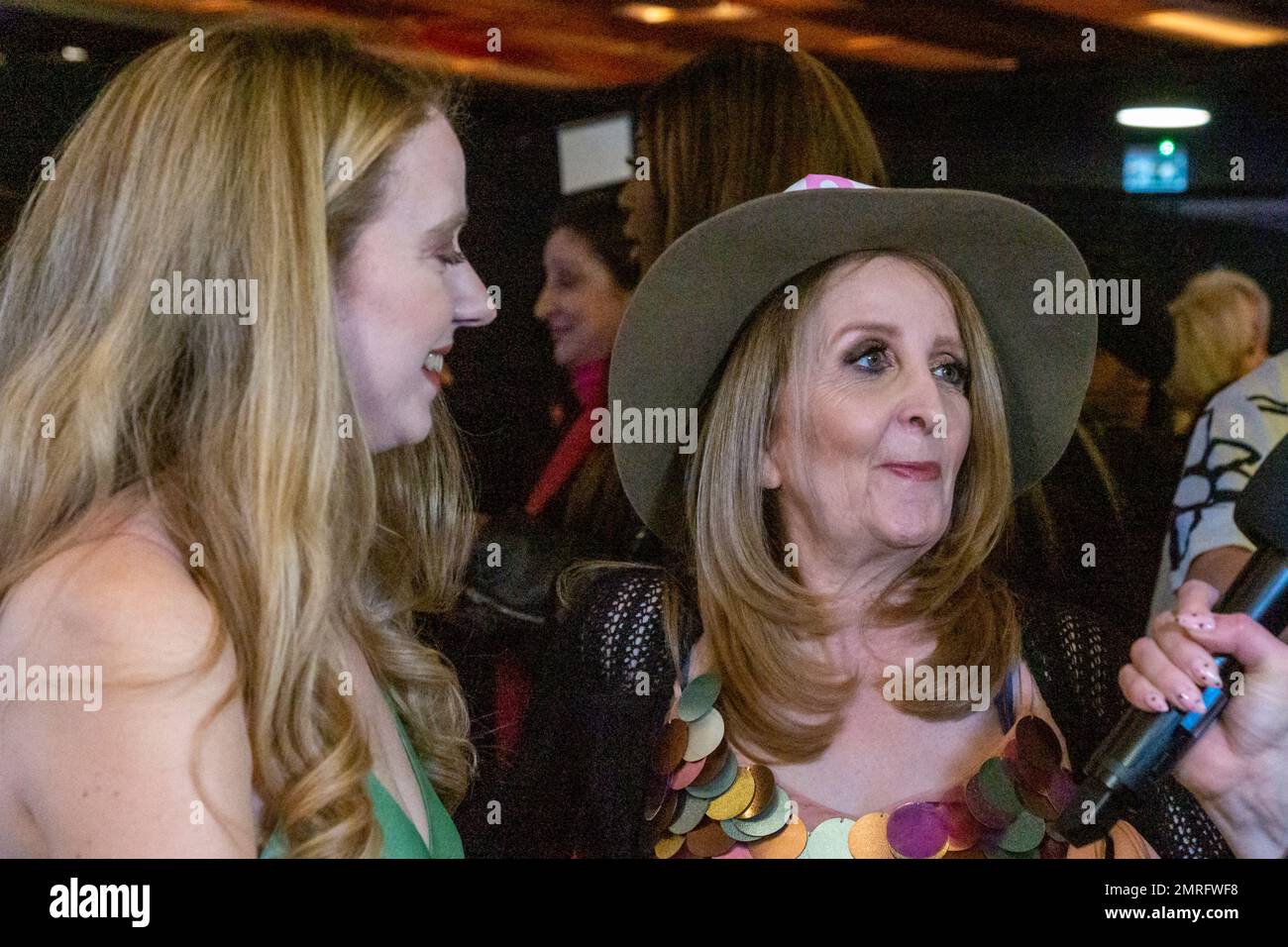 London, Großbritannien. 31. Januar 2023. Skylar und Jillian McKeith ...