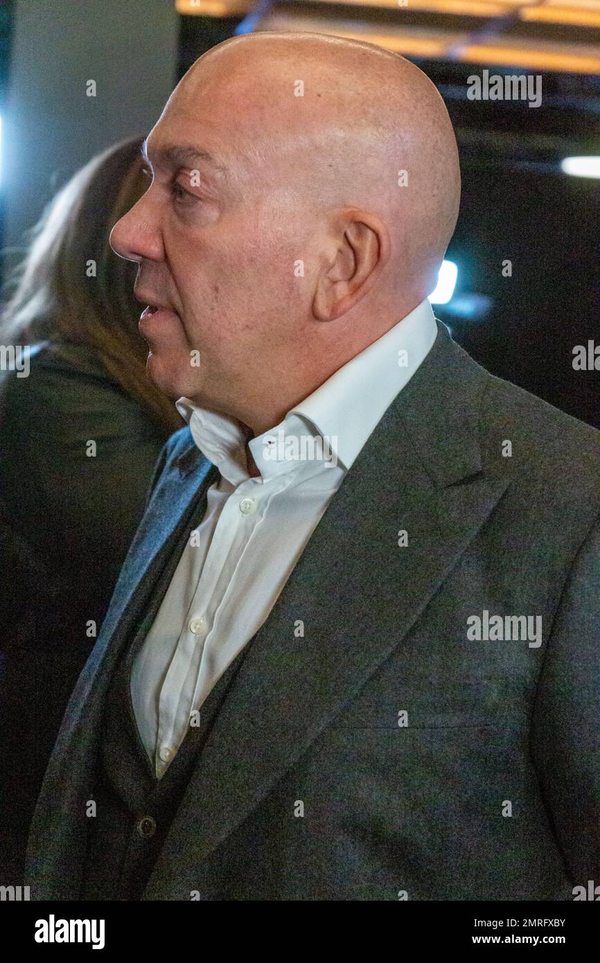 31. Januar 2023 London, Großbritannien. Terry Stone Premiere von ...