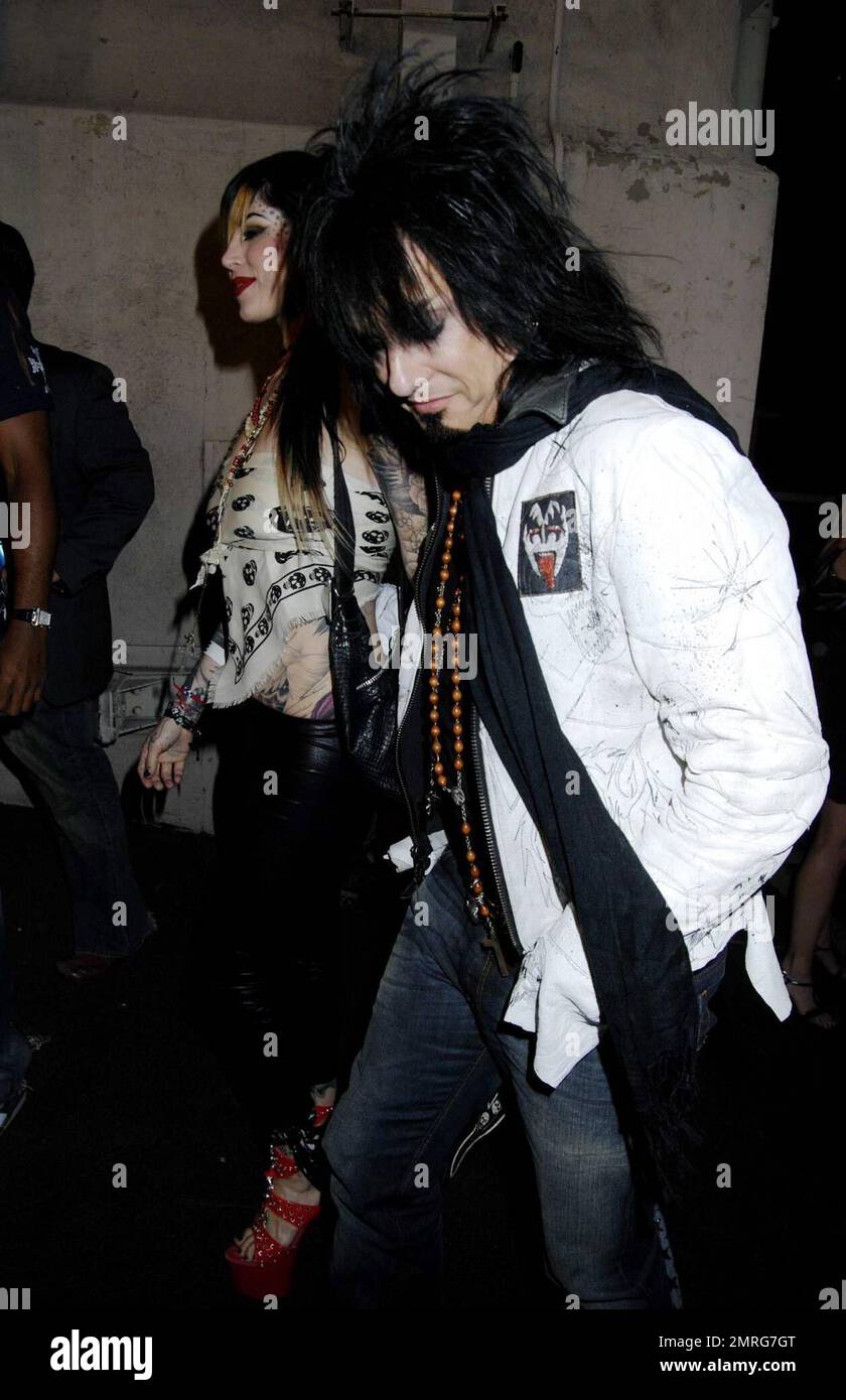 'L.A. Inks' Kat von D und Motley Crues Nikki Sixx sahen aus wie das ...