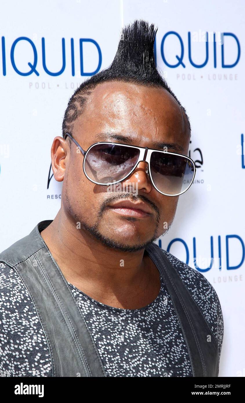Kevin Federline unterstützt den Plattenproduzenten und Rapper Apl.de.ap ...