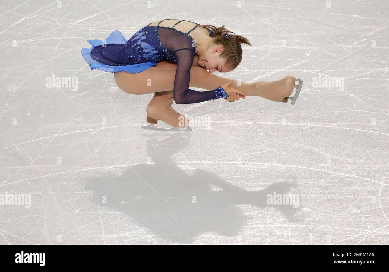 FILE- In this Saturday, Feb. 8, 2014 file photo, Yulia Lipnitskaya of ...