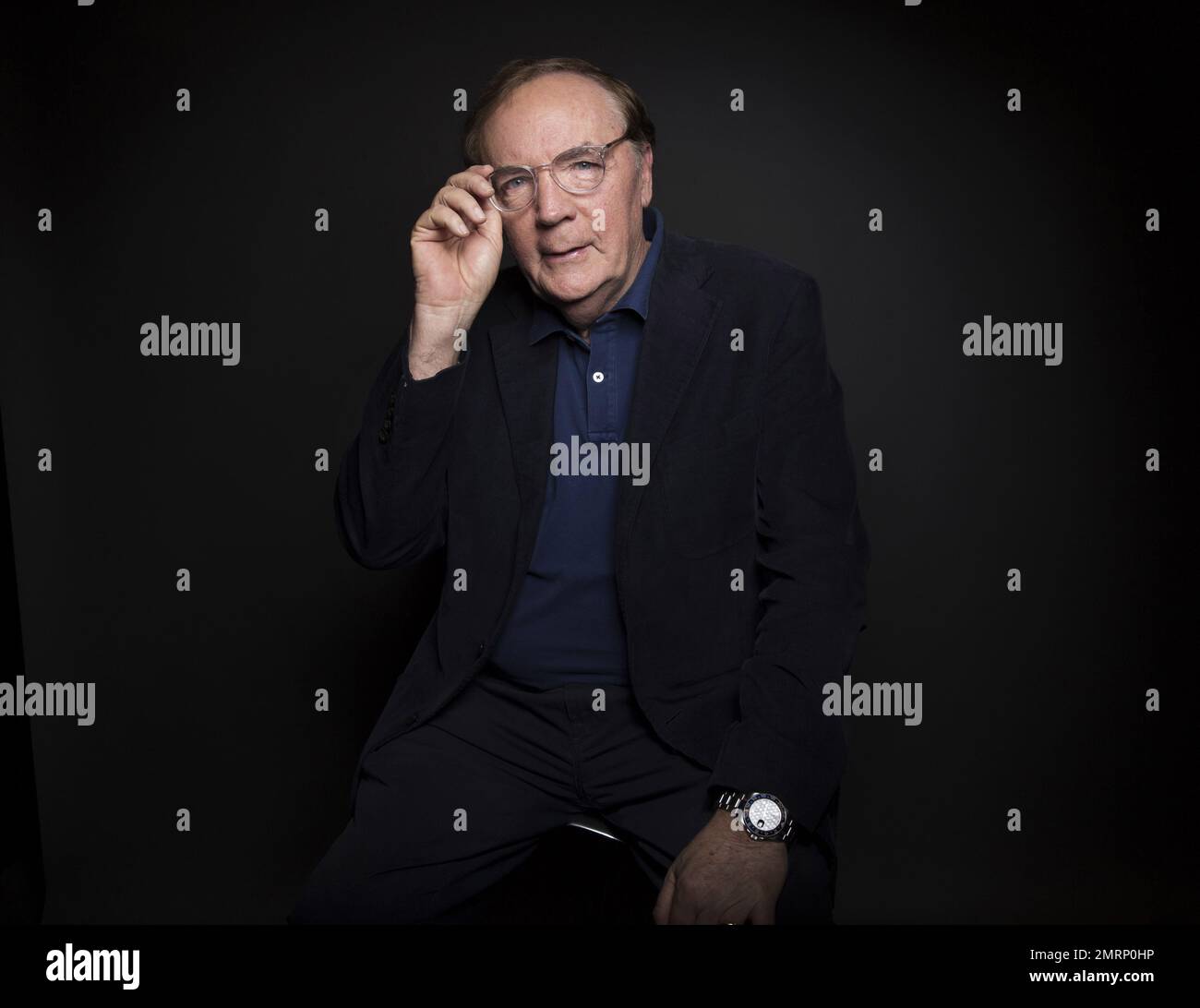 FILE - In this Aug. 30, 2016, file photo, author James Patterson poses ...