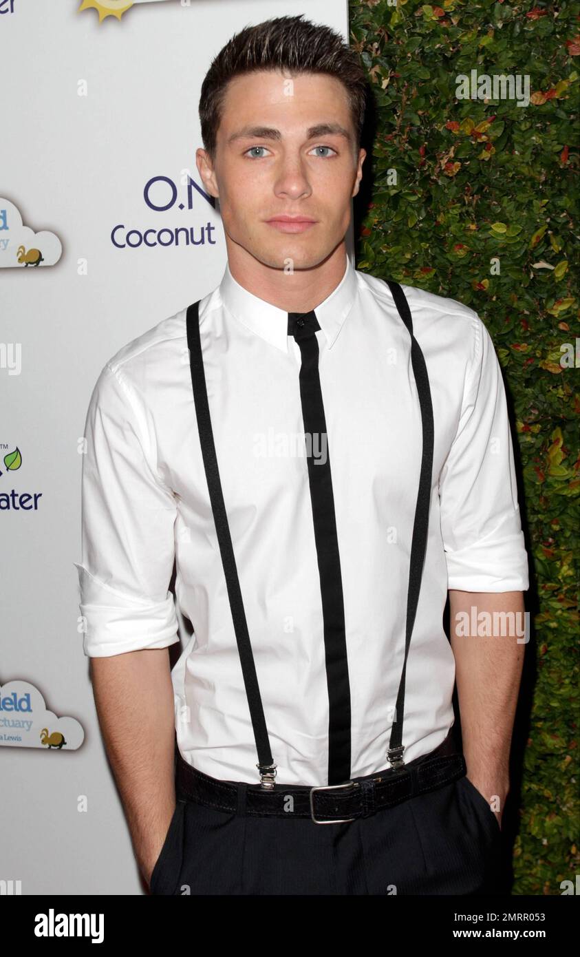 Schauspieler Colton Haynes besucht einen Abend mit Live-Musik im ...