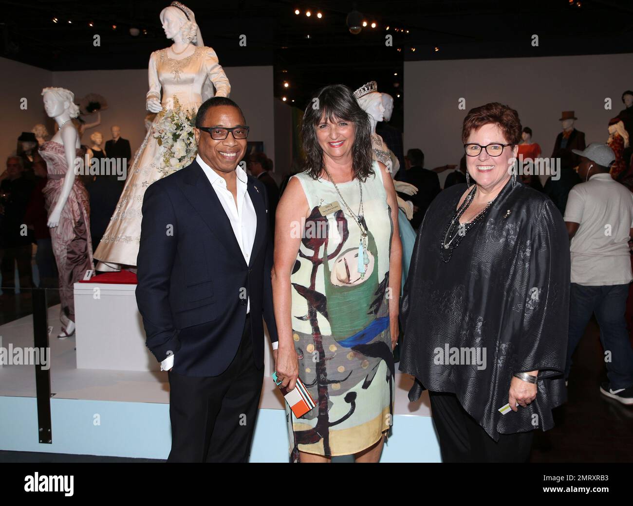 Television Academy Chairman and CEO, Hayma Washington, from left ...