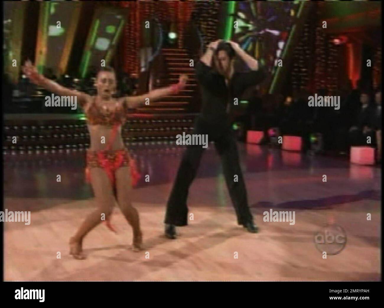 Melanie Brown und ihr Partner Maksim Chmerkovskiy erhielten am letzten „Dancing with the Stars ...