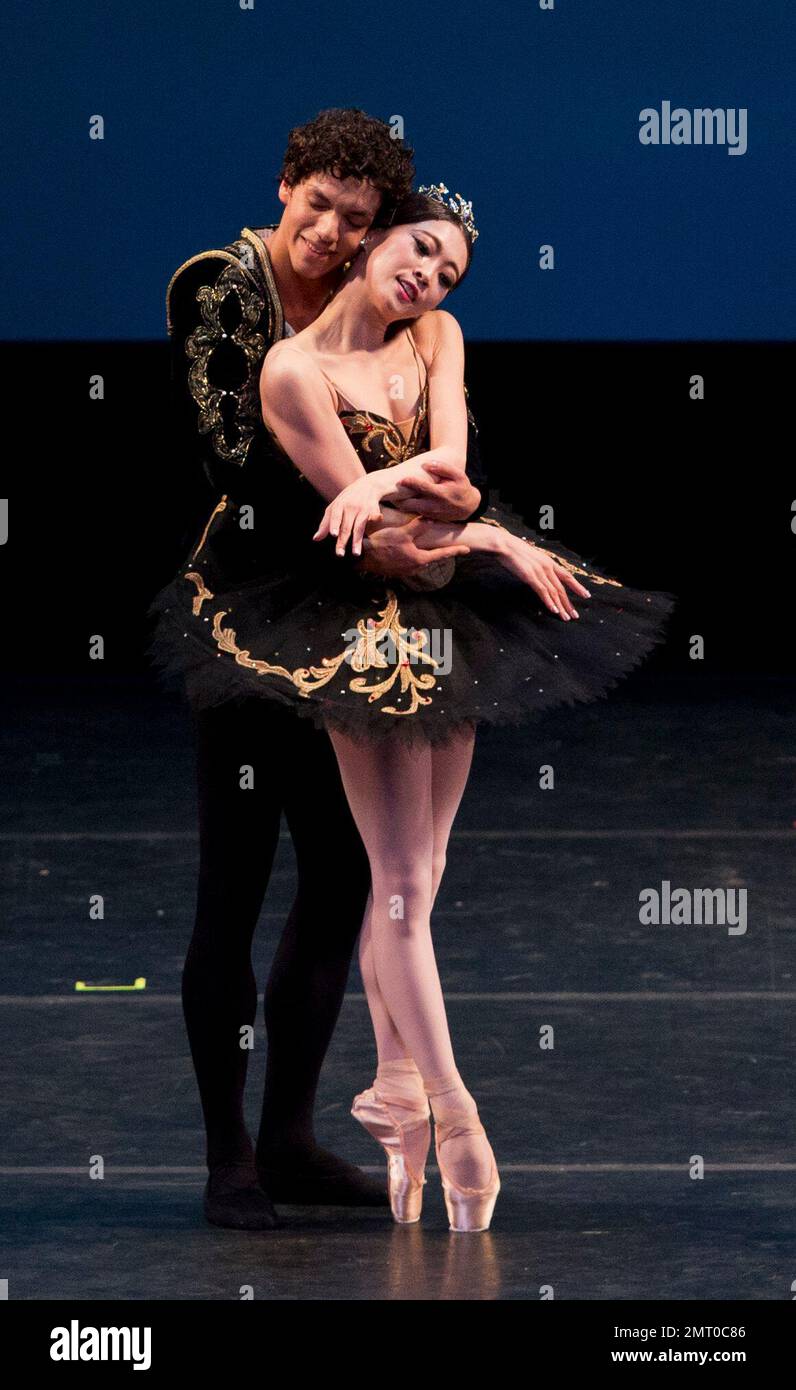 Renowned Mexican ballet dancer Isaac Hernandez, left, a lead dancer ...