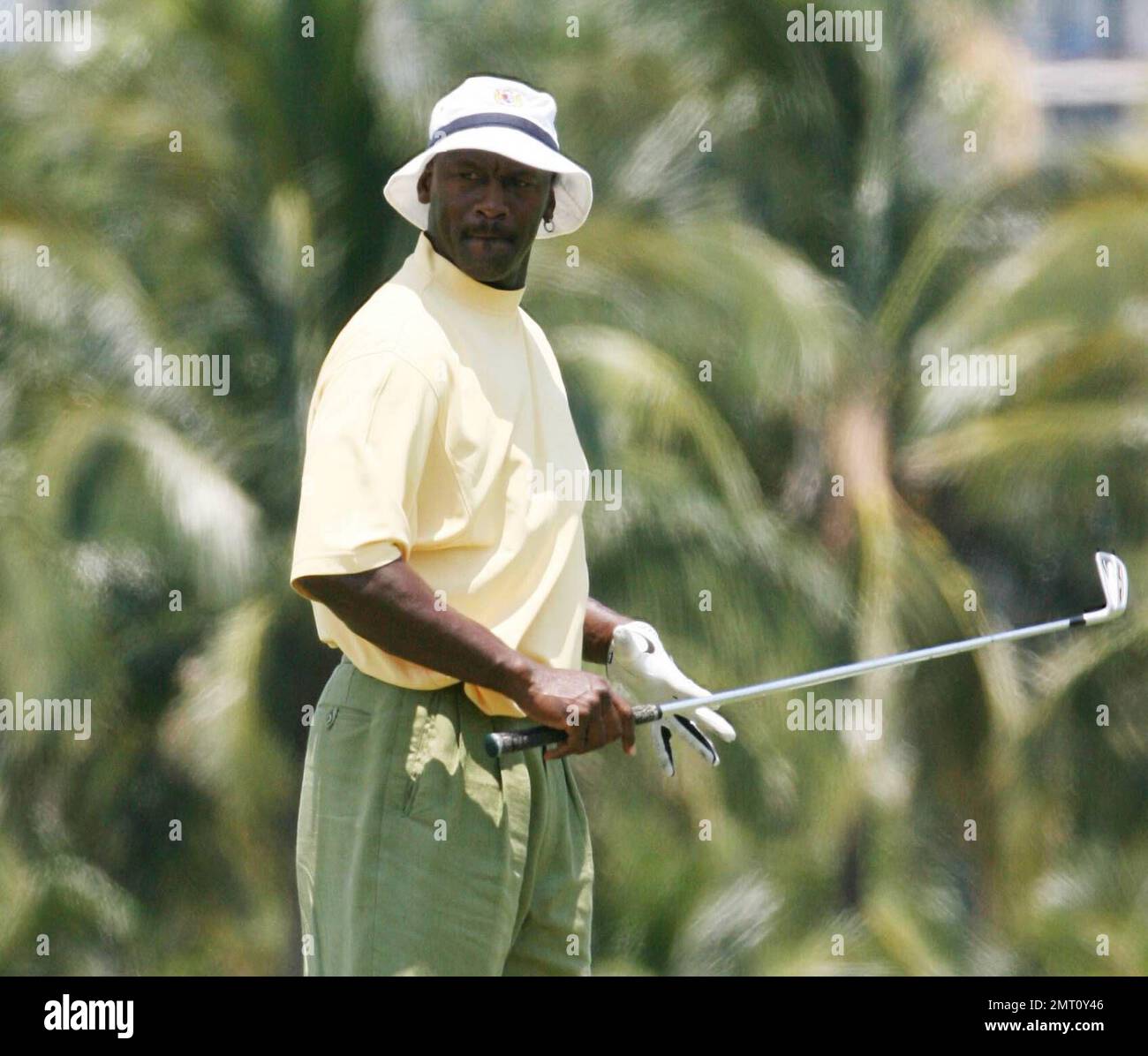 Exklusiv!! Die NBA-Legende Michael Jordan nimmt sich Zeit, um mit ...