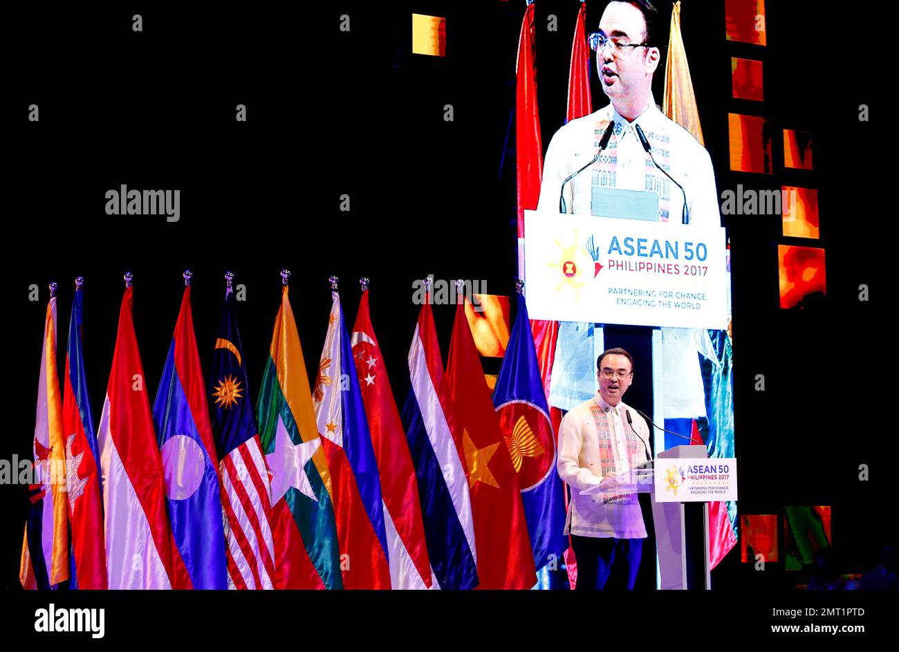 Philippine Foreign Affairs Secretary Alan Peter Cayetano, as this year ...