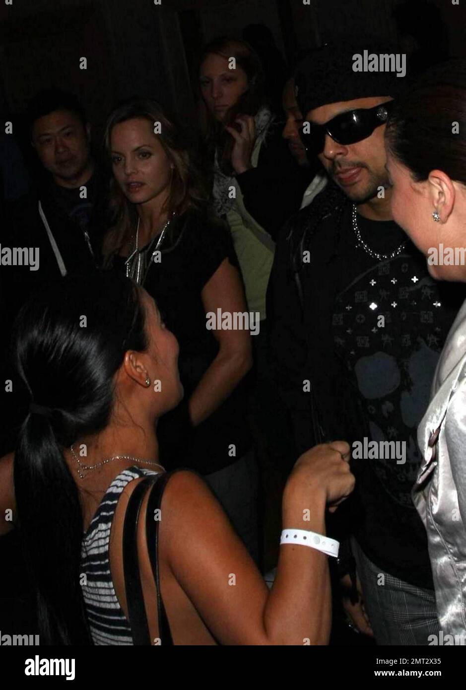 MENA Suvari und Sean Paul besuchen eine Party im Mondrian Hotel. Sean ...