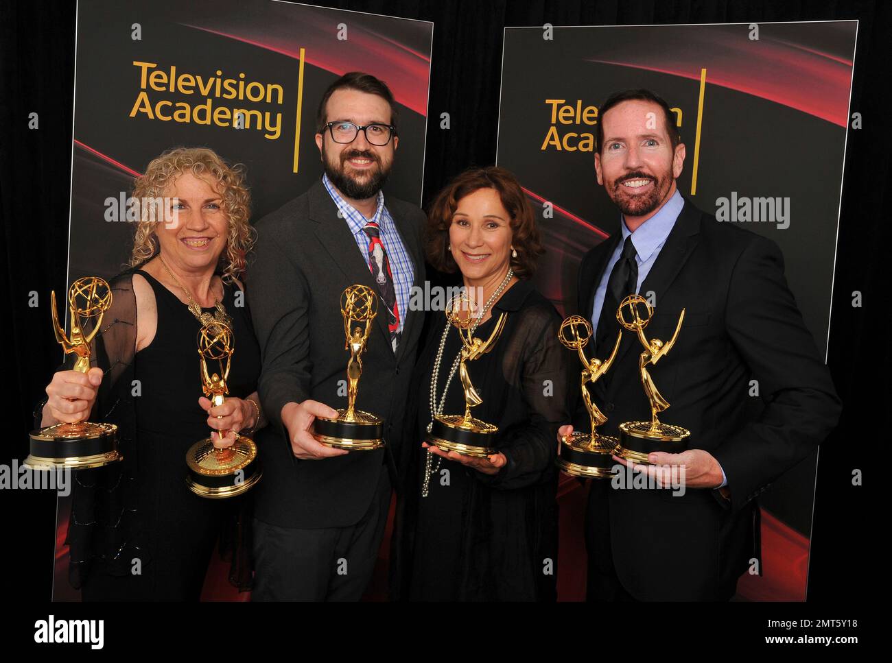 EXCLUSIVE - Linda Burns, and from left, Henry Cram, Val Zavala, and ...