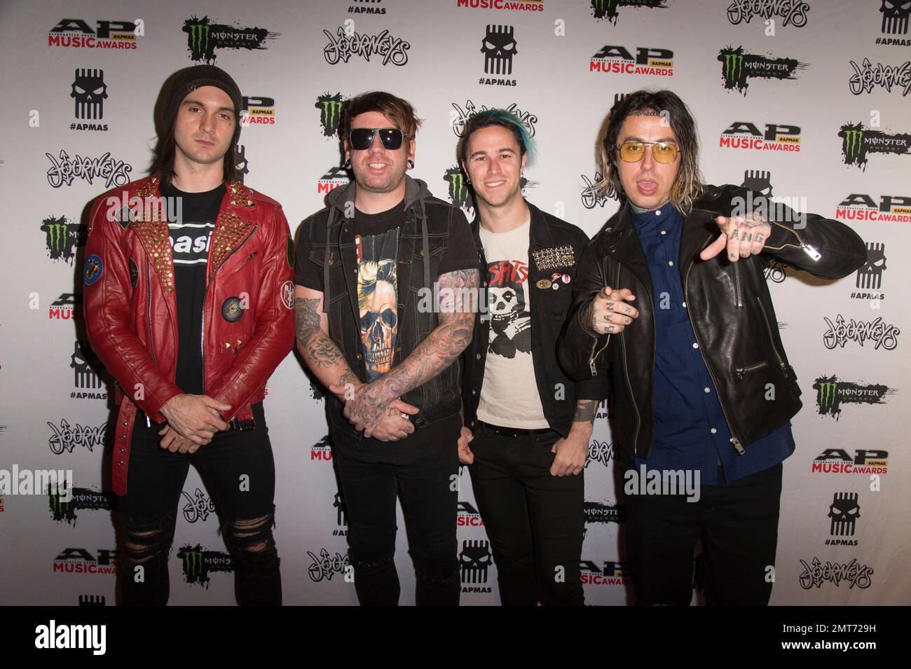 Christian Thompson, from left, Derek Jones, Zakk Sandler and Ronnie ...