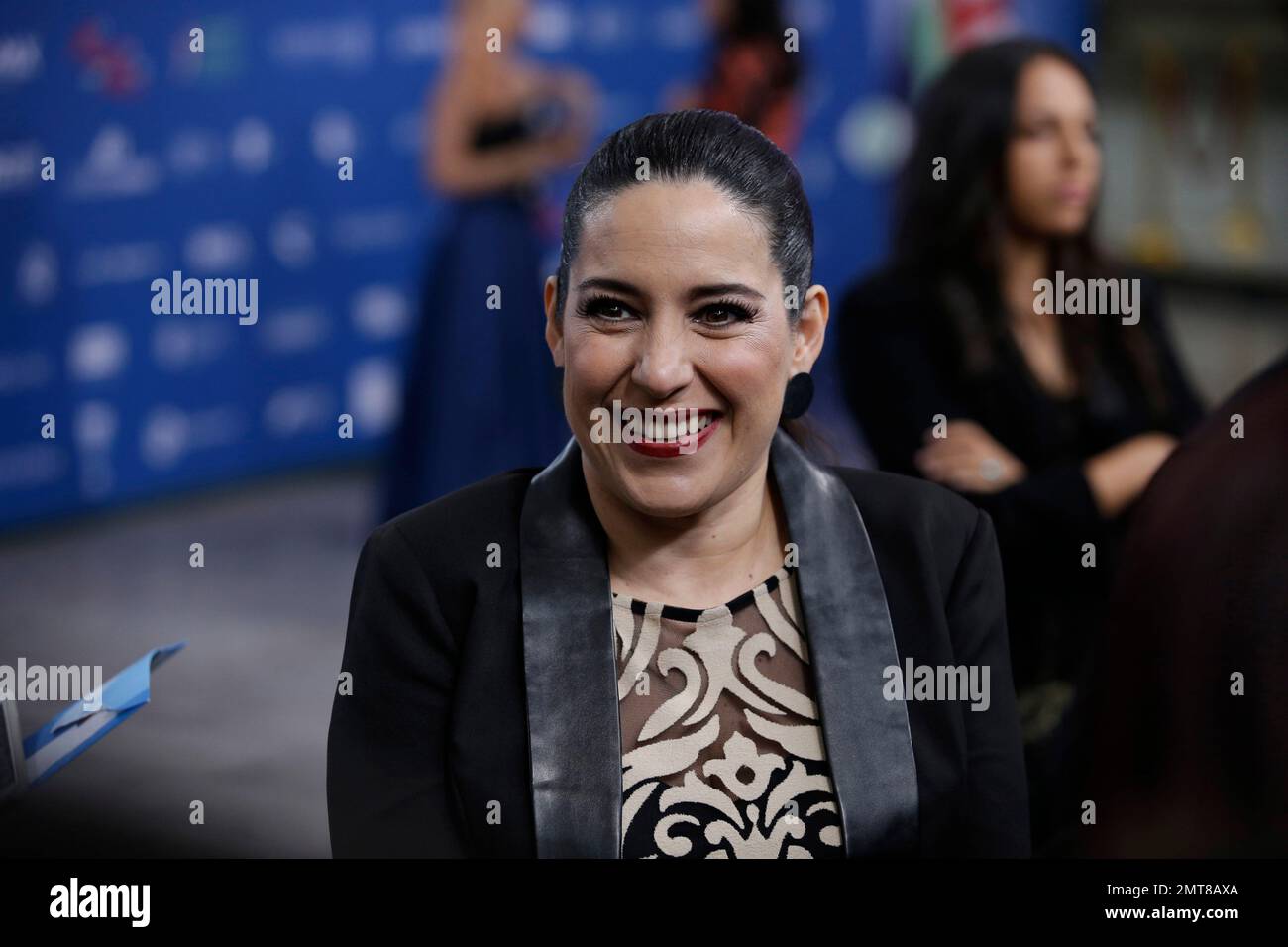 Tiare Scanda, nominee for best supporting actress for the film "El ...