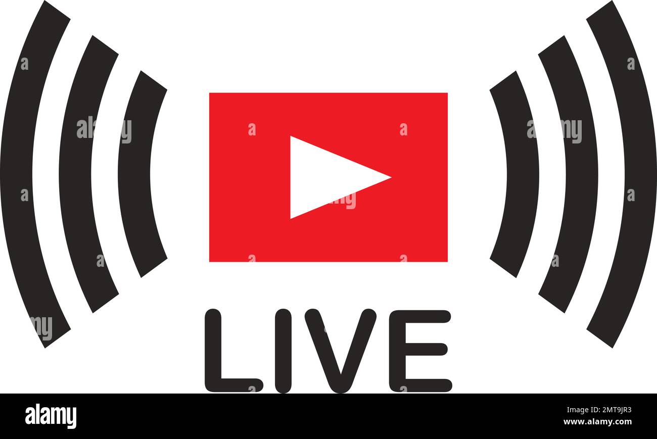 Live icon Stock-Vektorgrafiken kaufen - Alamy