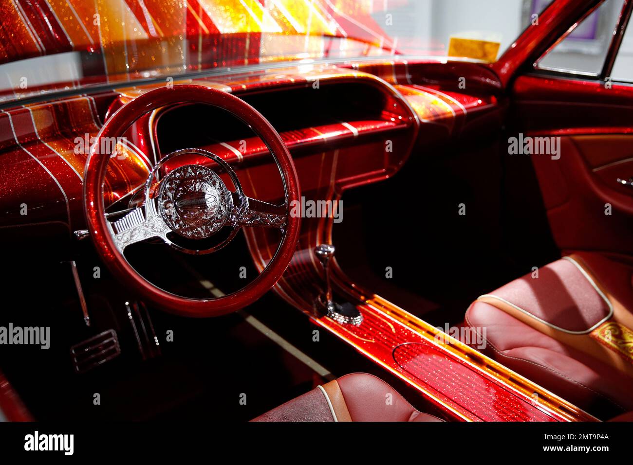 This Thursday, June 29, 2017, photo shows the interior of "El Rey," a ...