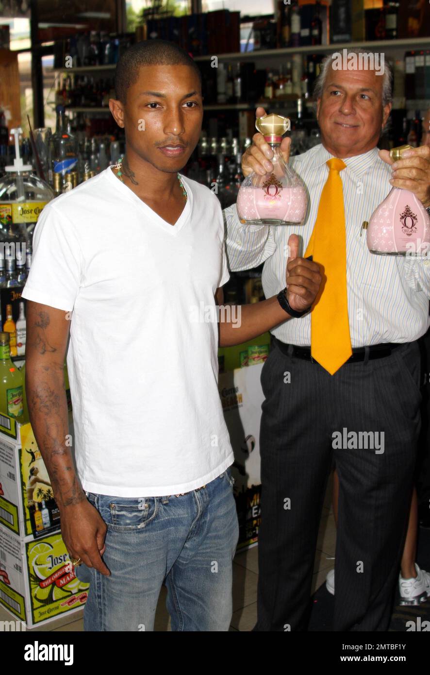 Pharrell Williams ist so stolz auf seinen neuen alkoholischen Likör ...