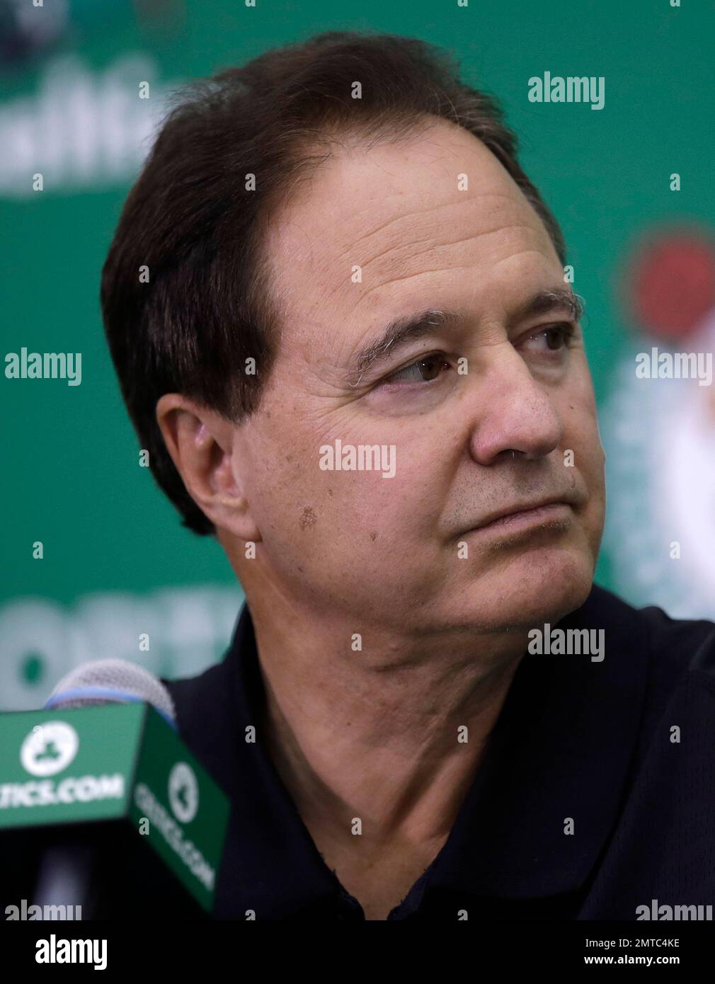 Boston Celtics co-owner Steve Pagliuca at the team's practice facility ...