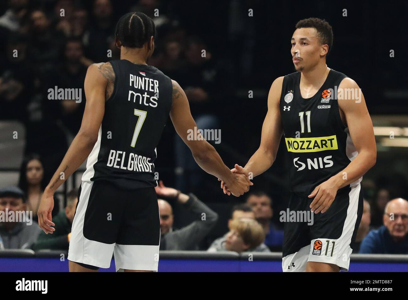 Belgrad, Serbien, 31. Januar 2023. Dante Exum von Partizan Mozzart Bet ...