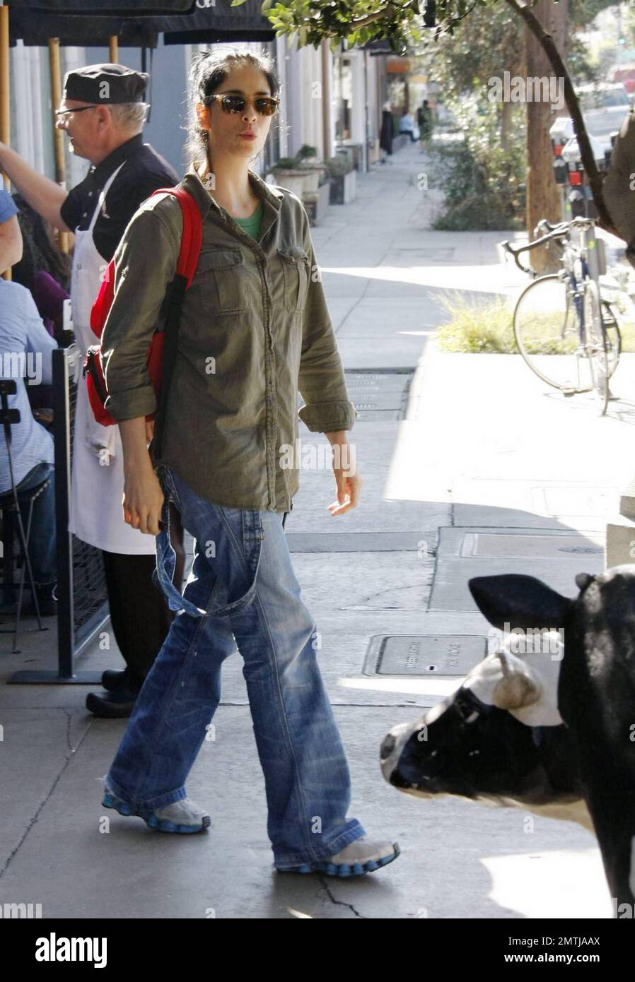 Die Komiker Sarah Silverman und Jeffrey Ross verbringen einen ...