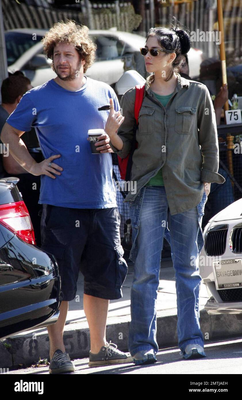 Die Komiker Sarah Silverman und Jeffrey Ross verbringen einen ...