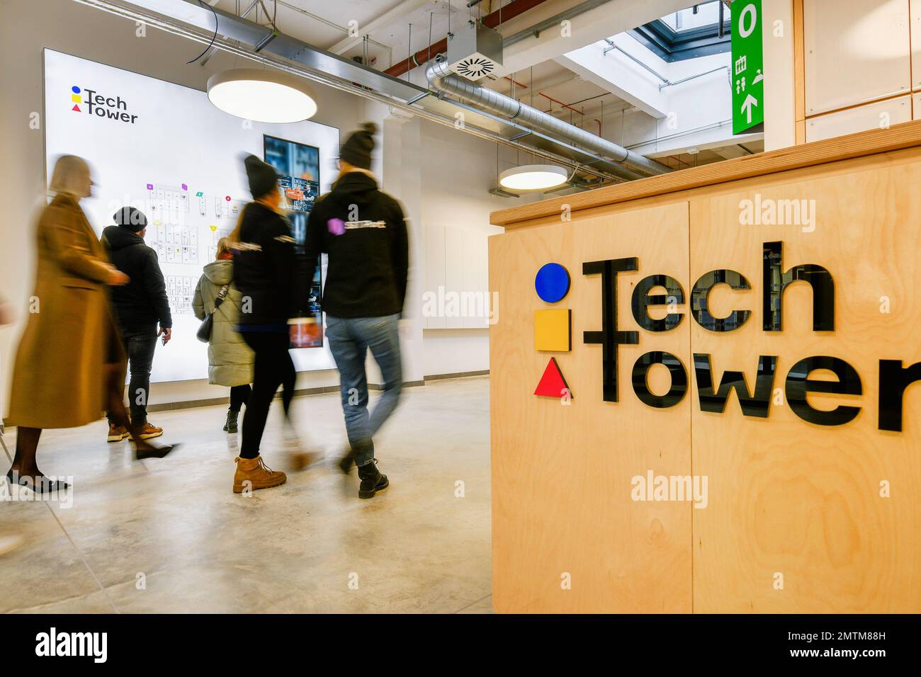 Pilsen, Tschechische Republik. 01. Februar 2023. Die feierliche Eröffnung des Technologieparks ...