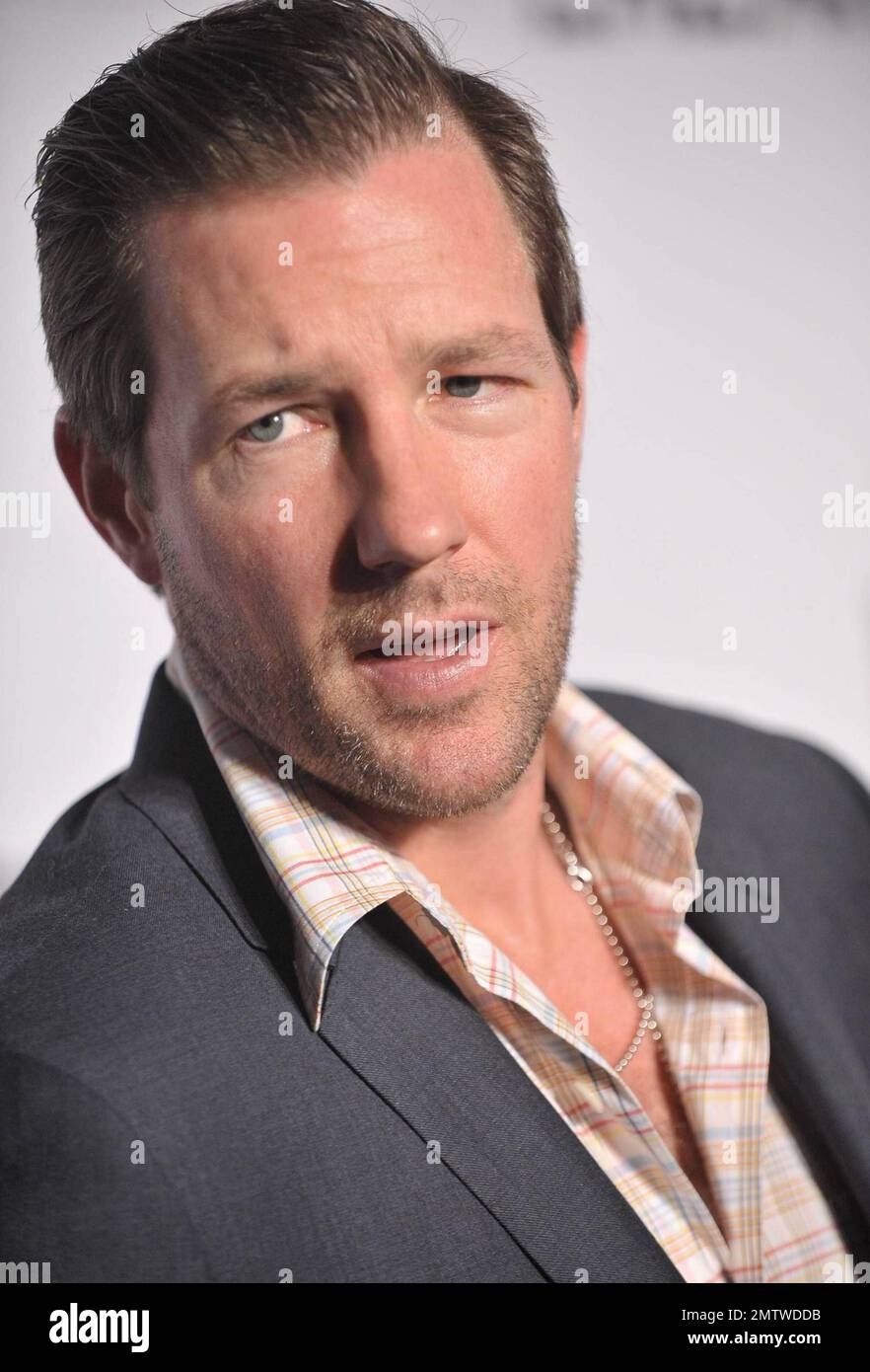 Edward Burns trifft im Ace Hotel ein, um die Premiere des Lazarus ...