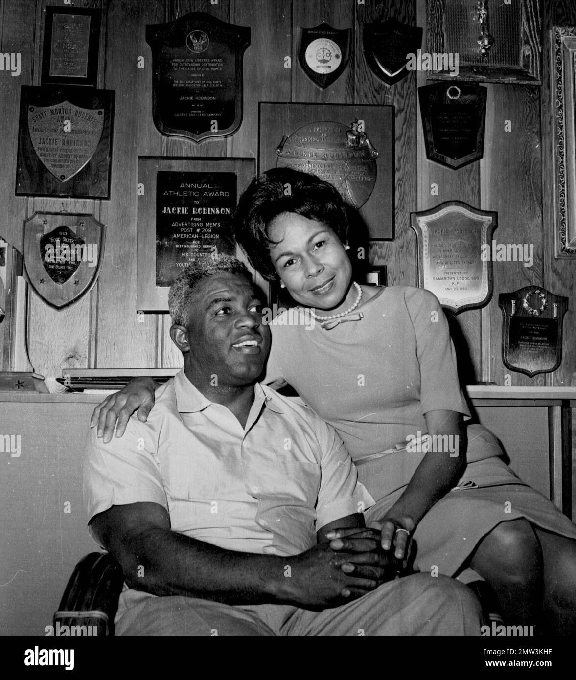 FILE - In this 1962 file photo, former baseball player Jackie Robinson ...