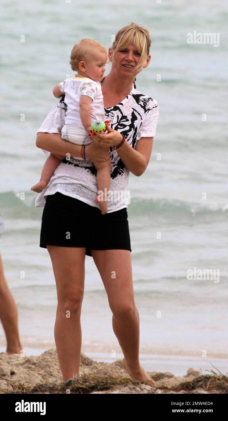 Die britische Fernsehfigur Zoe Ball und ihr Ehemann Norman Cook (auch ...