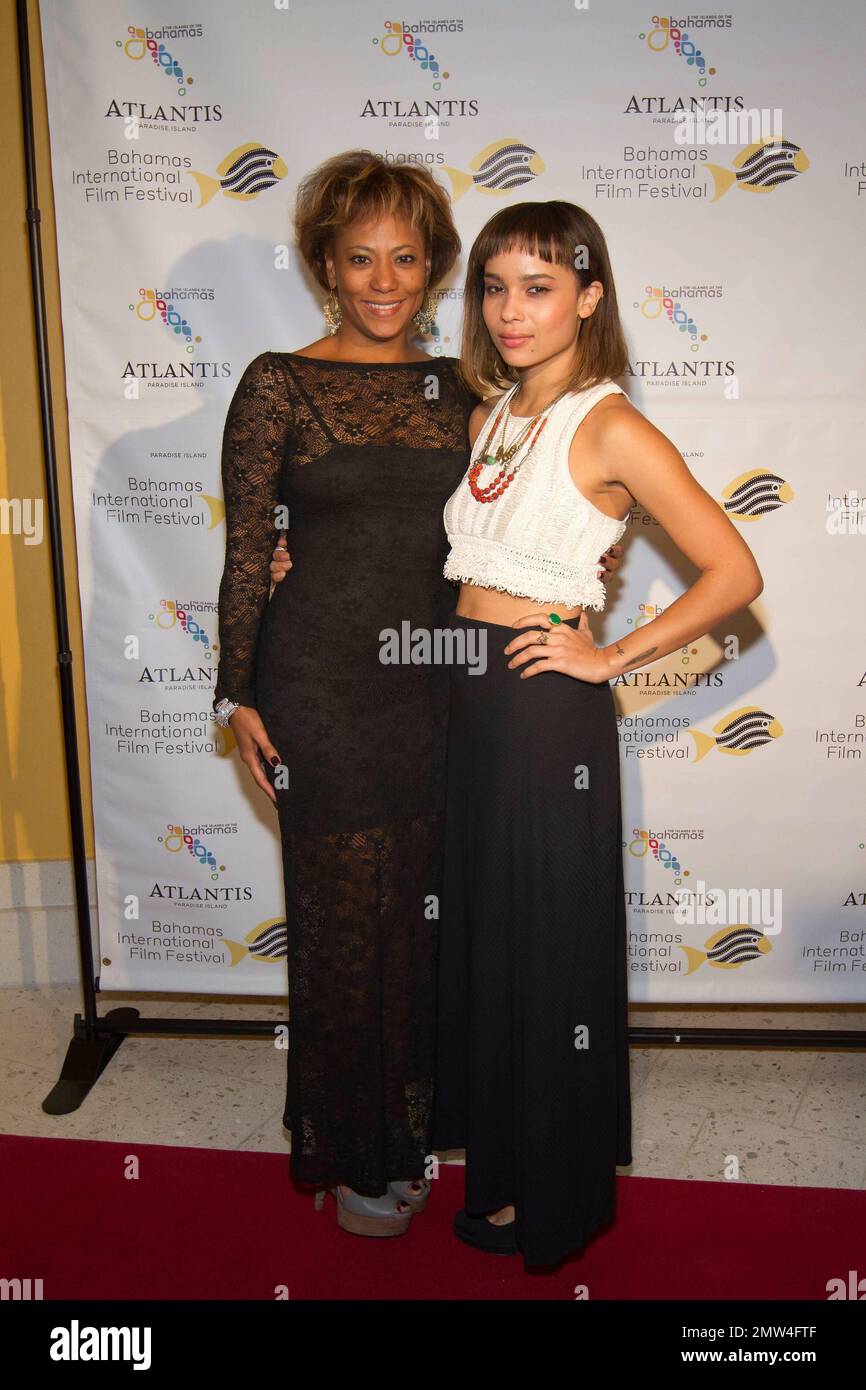 Leslie Vanderpool und Zoe Kravitz, Gründer des Bahamas International ...