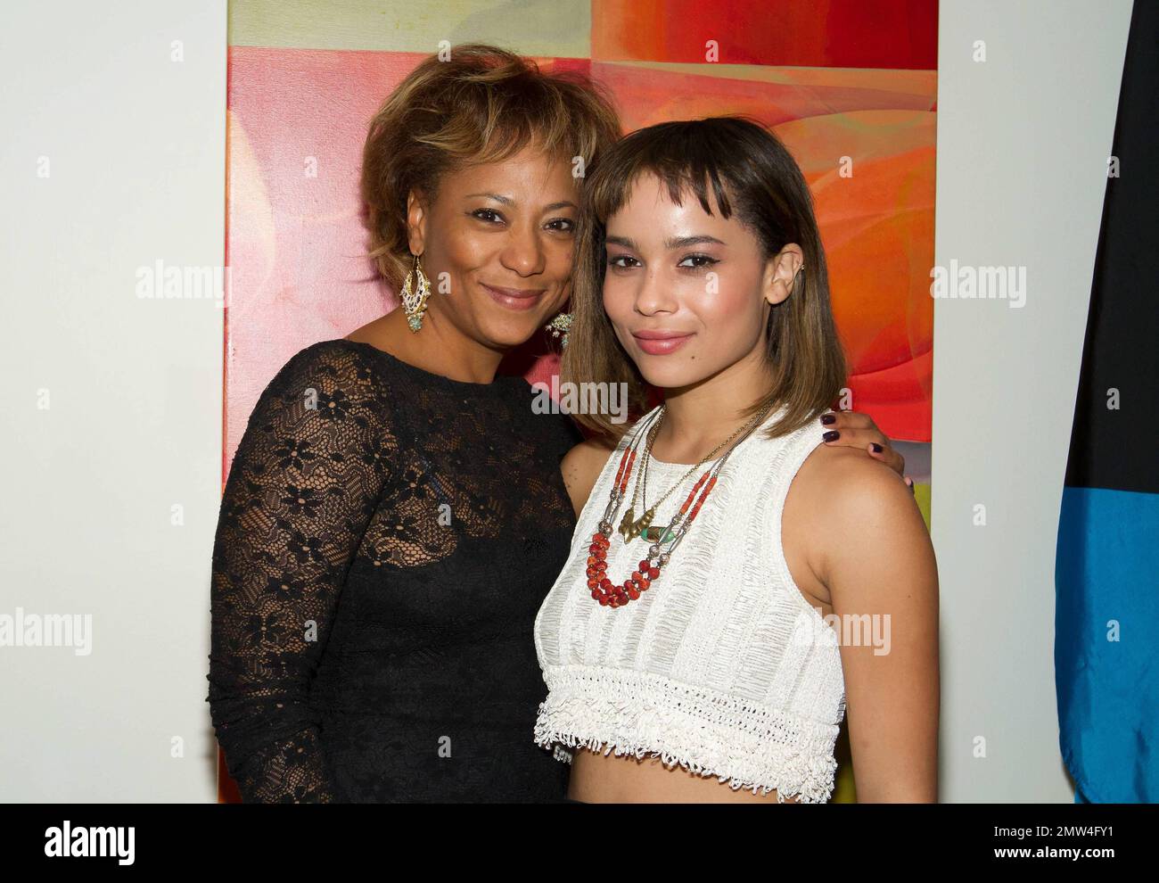 Leslie Vanderpool und Zoe Kravitz, Gründer des Bahamas International ...
