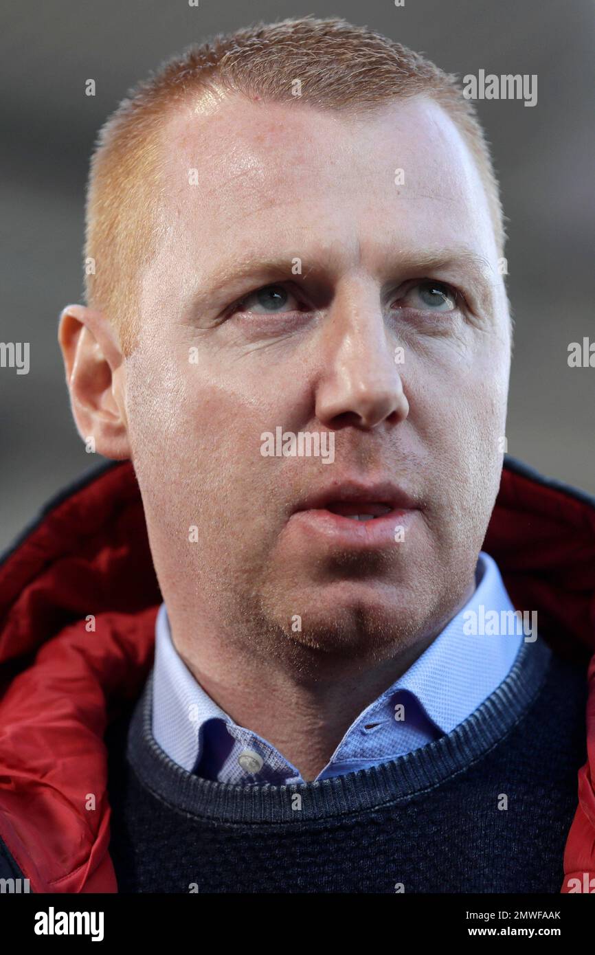 Ingolstadt's head coach Maik Walpurgis arrives for the German ...
