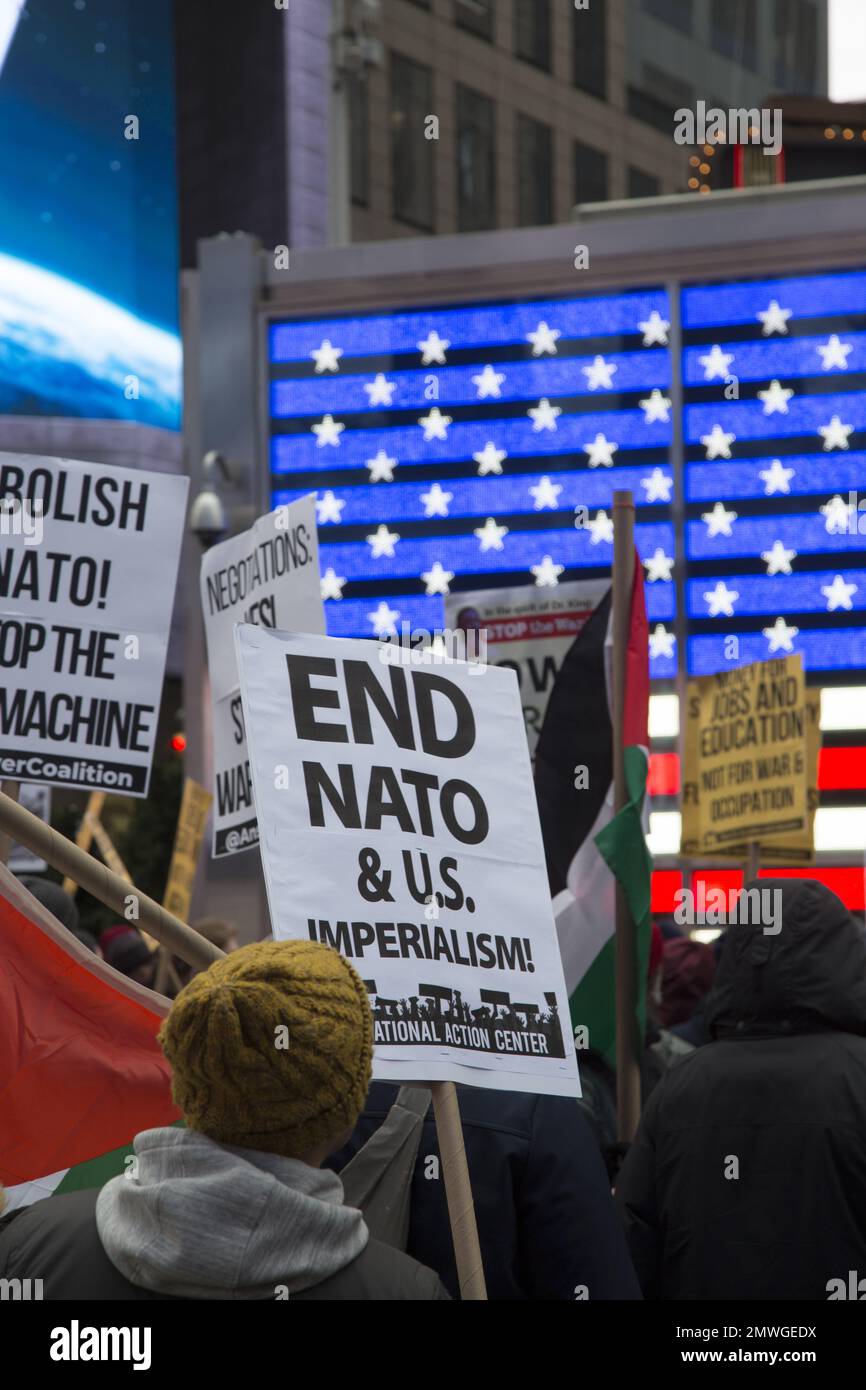 Friedensaktivisten und Antimilitaristen, die Verhandlungen in der ...