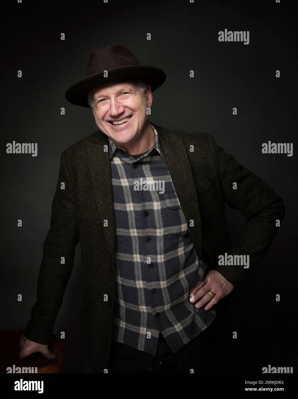 Tinker Hatfield poses for a portrait to promote the series "Abstract ...
