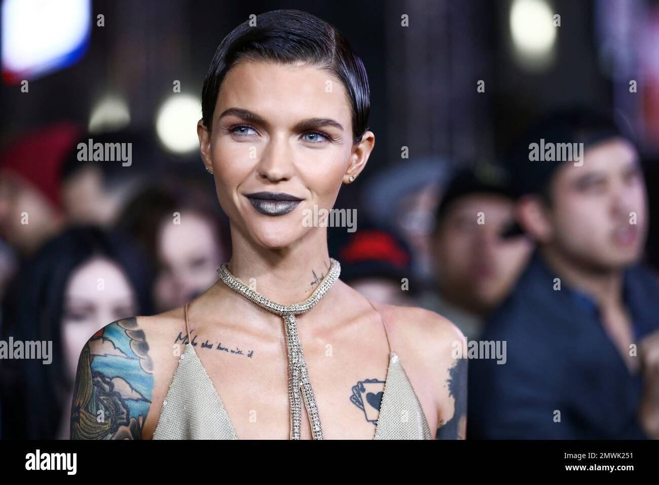 Ruby Rose arrives at the LA Premiere of "xXx: Return of Xander Cage" at ...
