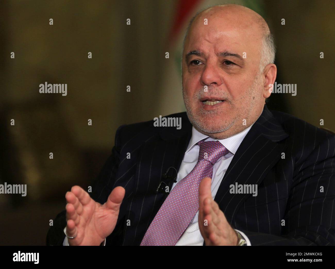 FILE - In this Monday, Nov. 28, 2016, file photo, Iraq's Prime Minister ...
