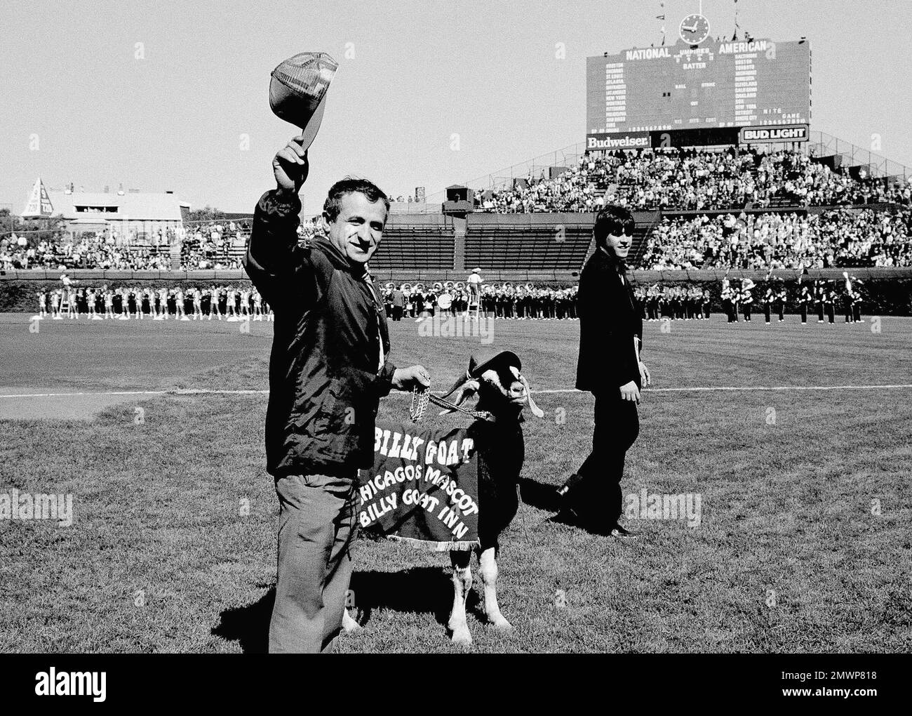 FILE - In this Oct. 2, 1984 file photo, Sam Sianis, owner of the Billy ...
