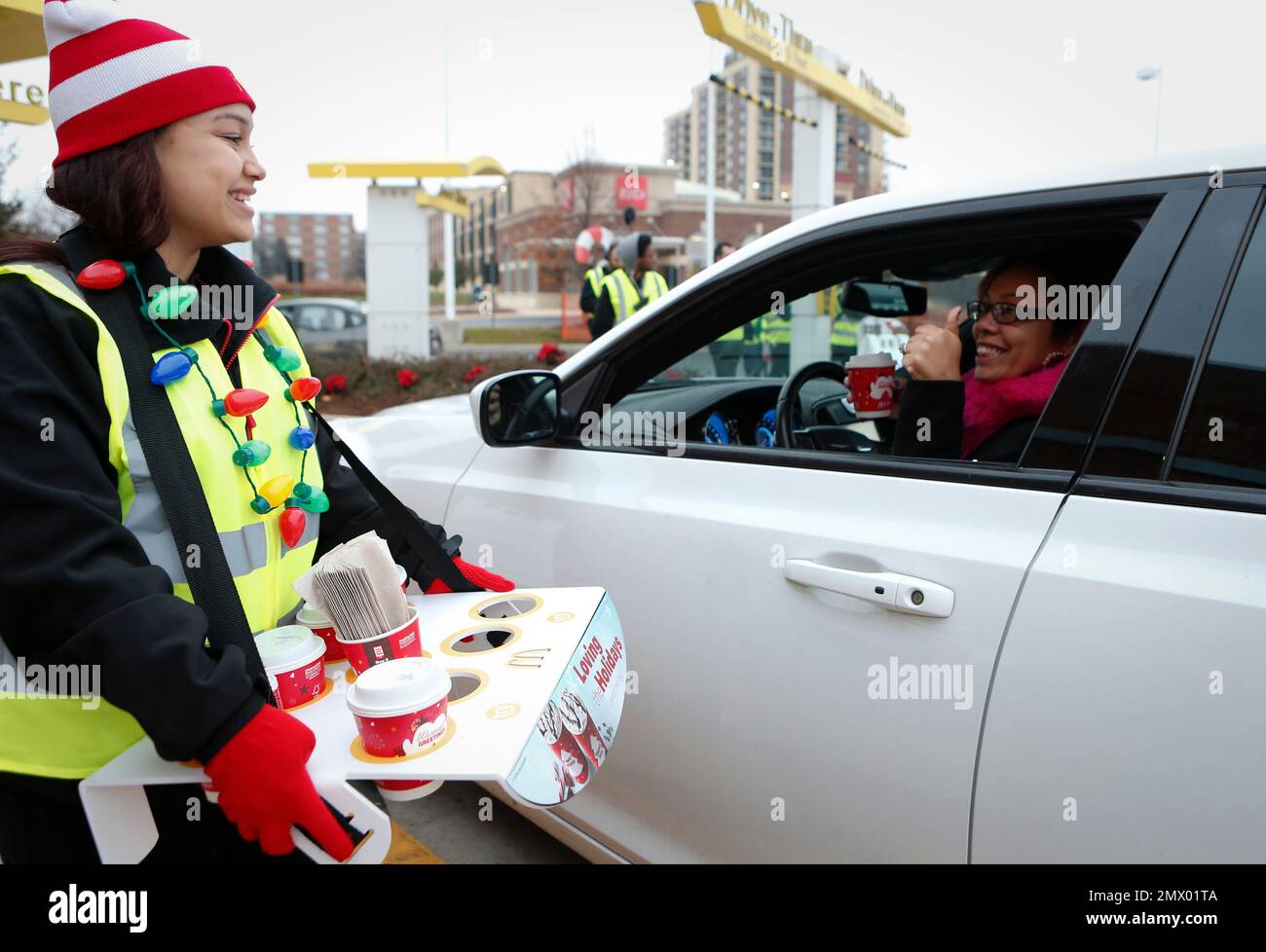 IMAGE DISTRIBUTED FOR MCDONALD'S - A McDonald’s crew member surprises ...