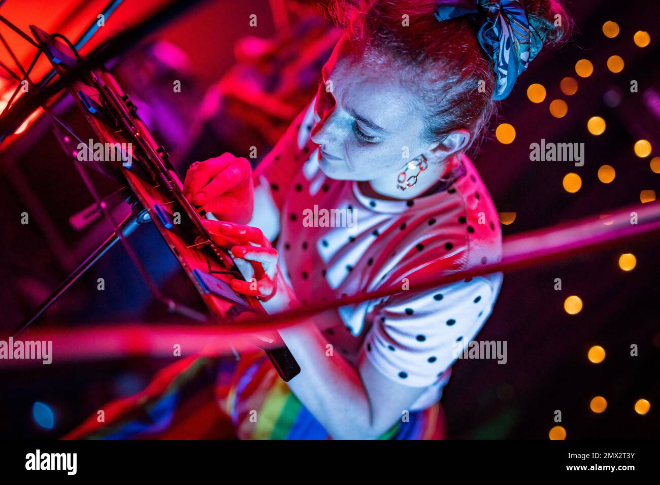 Edinburgh, Schottland. Mittwoch, 1. Februar 2023. Pocket Monica auf der ...