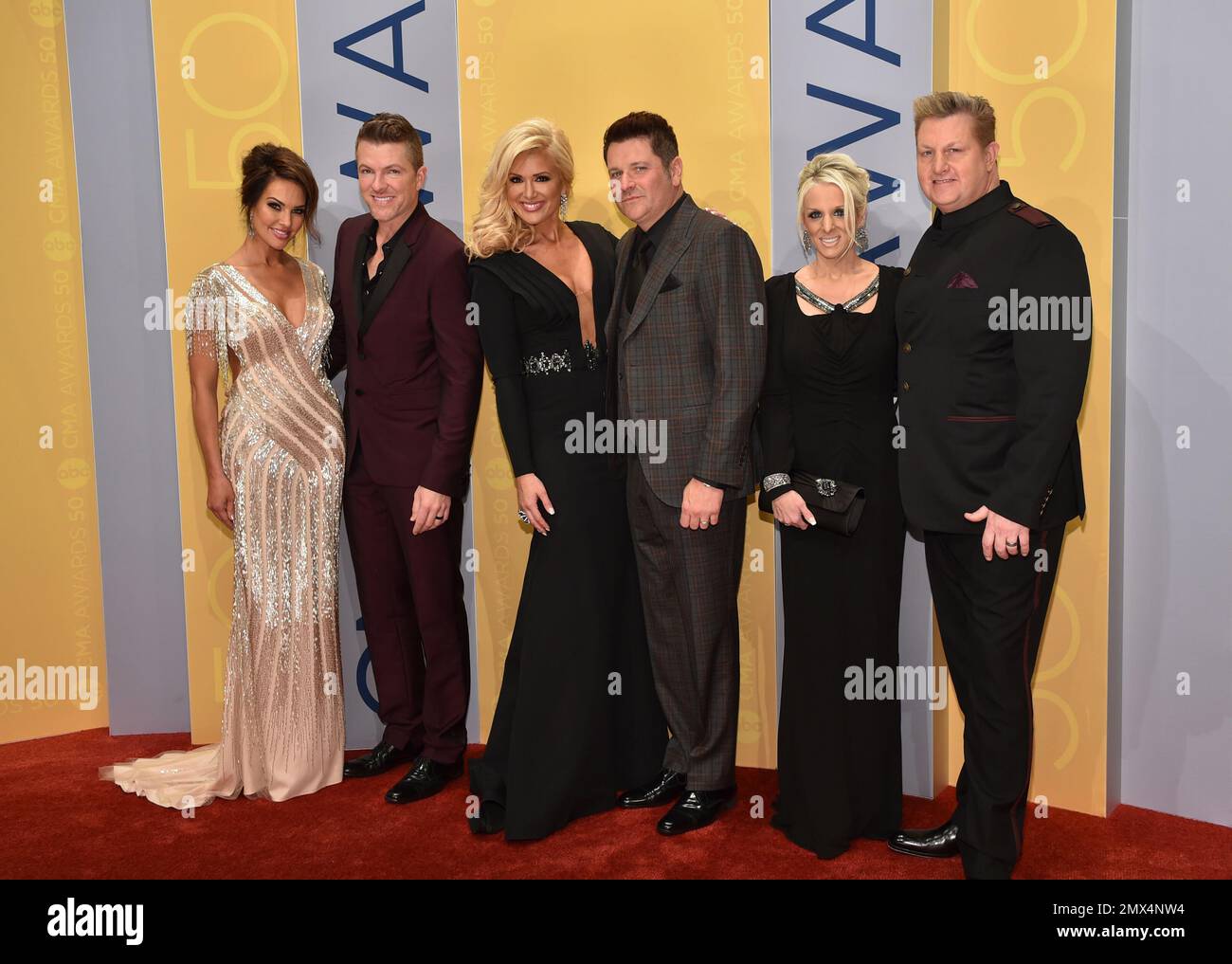 Tiffany Fallon, from left, Joe Don Rooney of Rascal Flatts, Allison ...