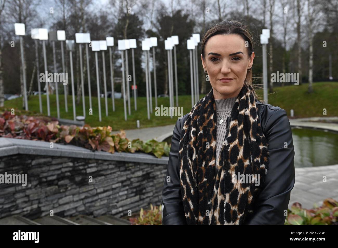 Claire Radford, dessen Bruder Alan Radford bei dem Bombenanschlag von ...