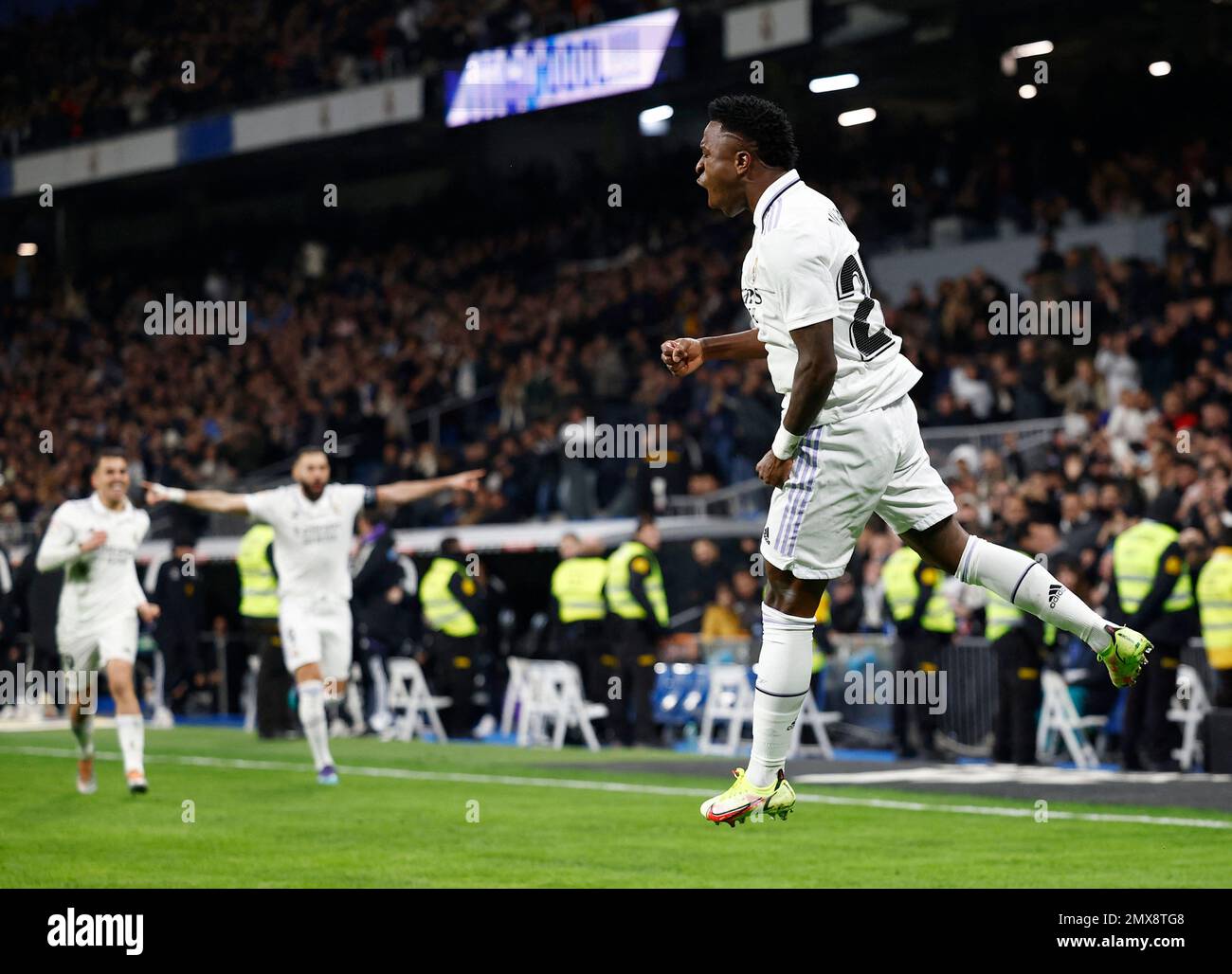 Fußball - LaLiga - Real Madrid gegen Valencia - Santiago Bernabeu, Madrid, Spanien - 2. Februar ...