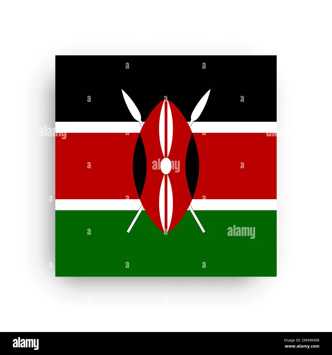 Flagge vektor nation kenia nairobi -Fotos und -Bildmaterial in hoher ...