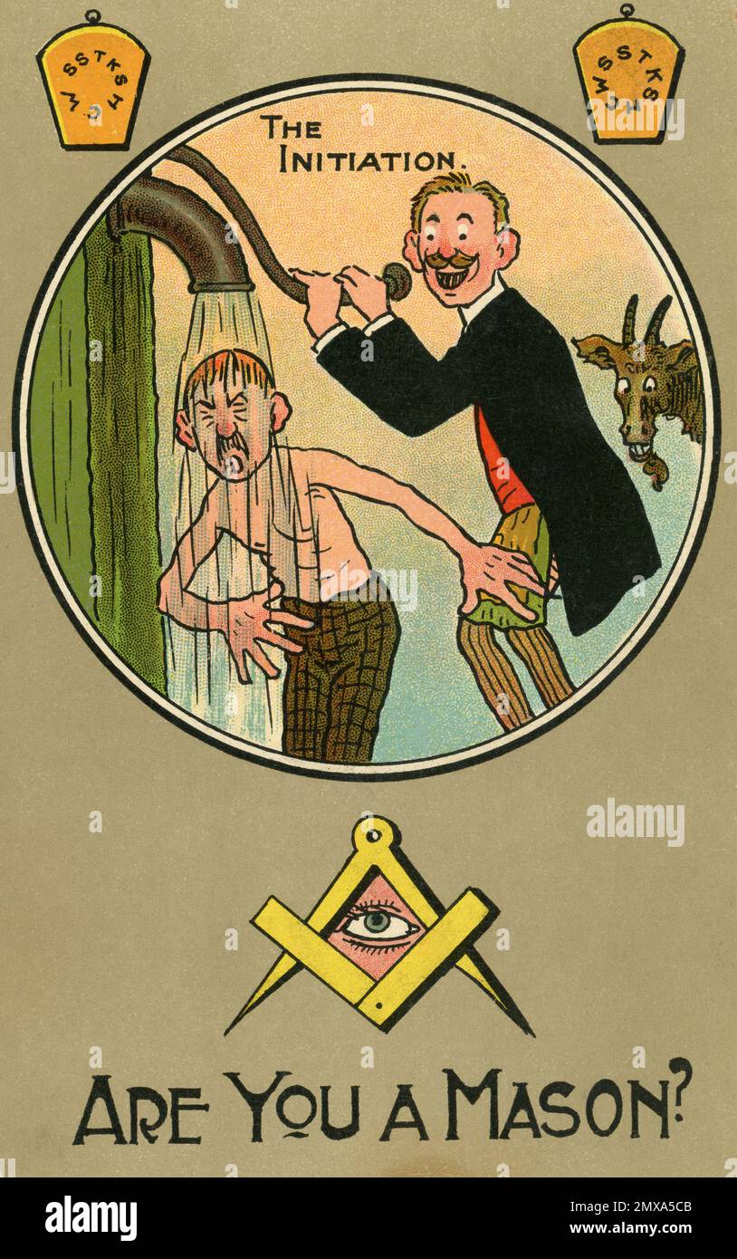 Masonic initiation -Fotos und -Bildmaterial in hoher Auflösung – Alamy